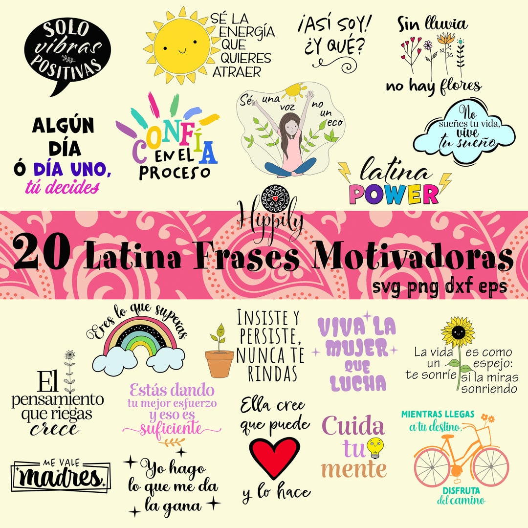 Latina Motivational Svg Bundle-latina Quotes Svg Bundle-chingona Svg ...