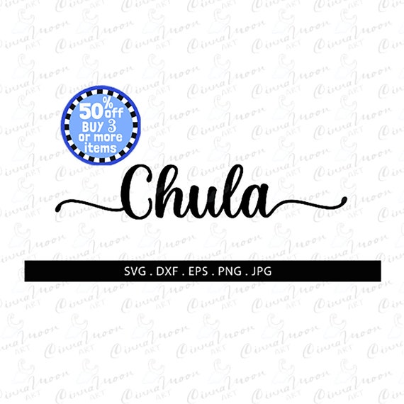 Chula Svg-chula Cut File for Cricut-spanish Svg-mexicana | Etsy