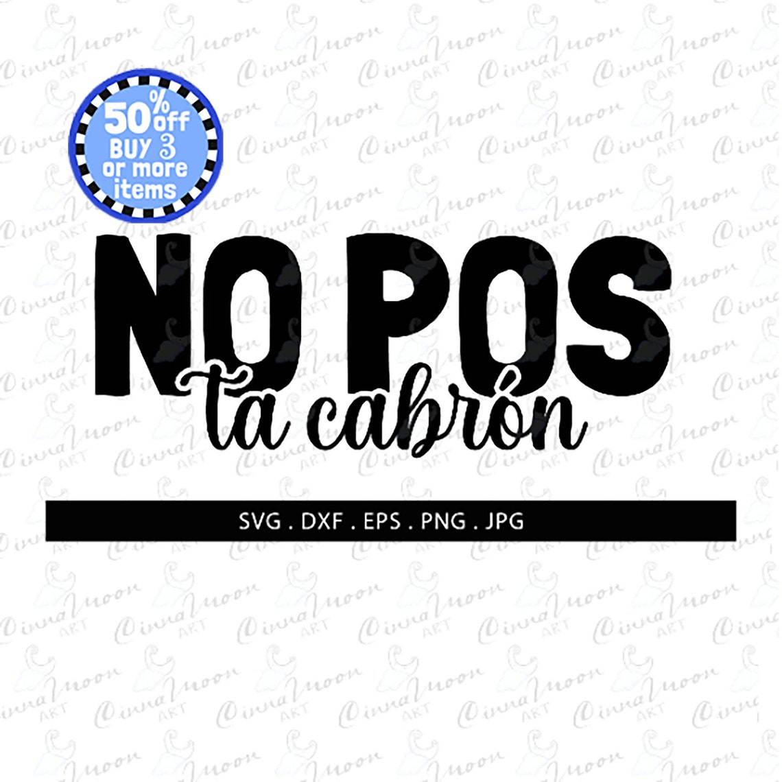No pos tá cabrón svg-No pos ta cabron svg-Cabrón-Spanish | Etsy