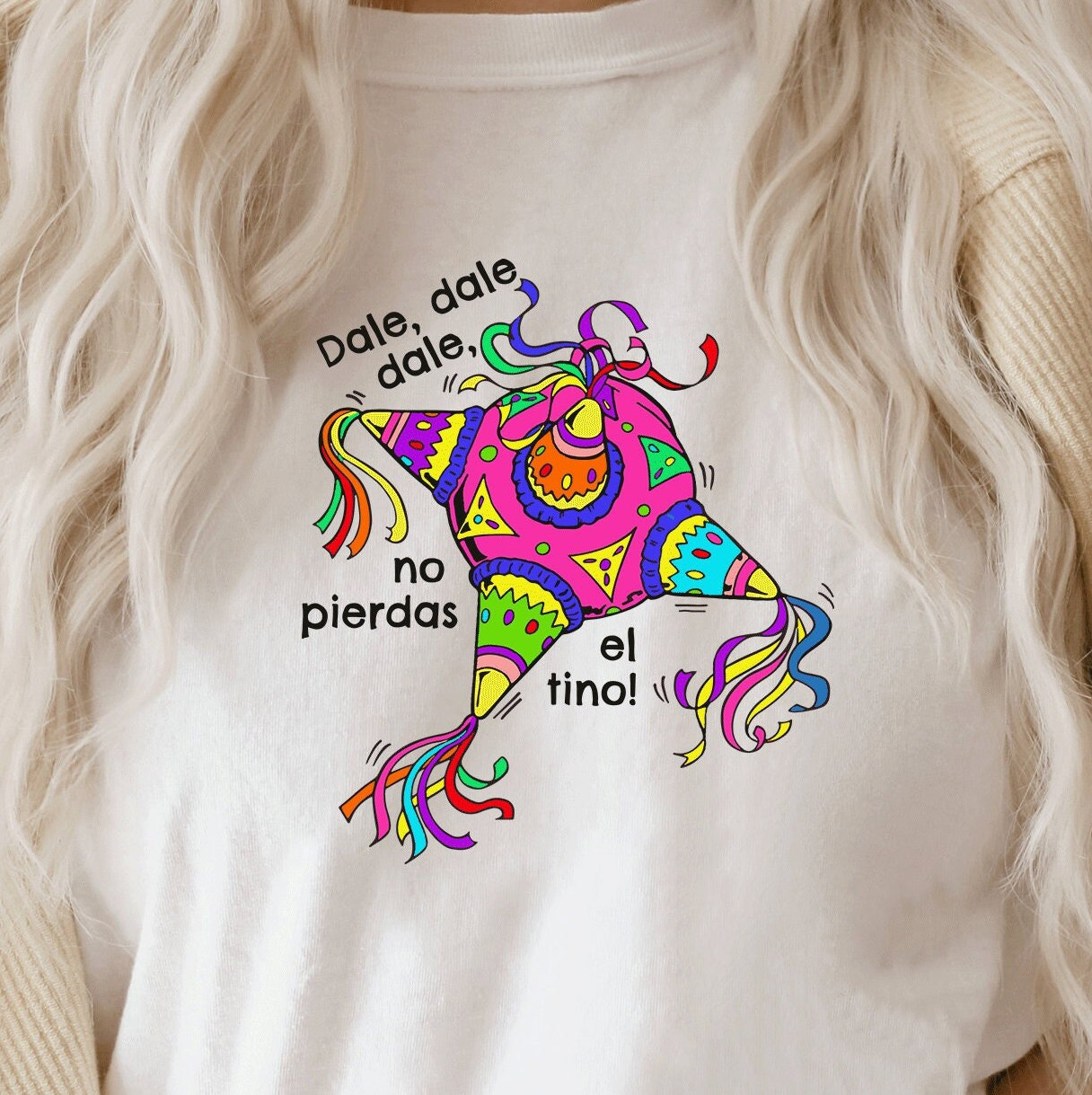 Dale Dale Dale No Pierdas El Tino Svg-piñata Svg-mexican Christmas ...