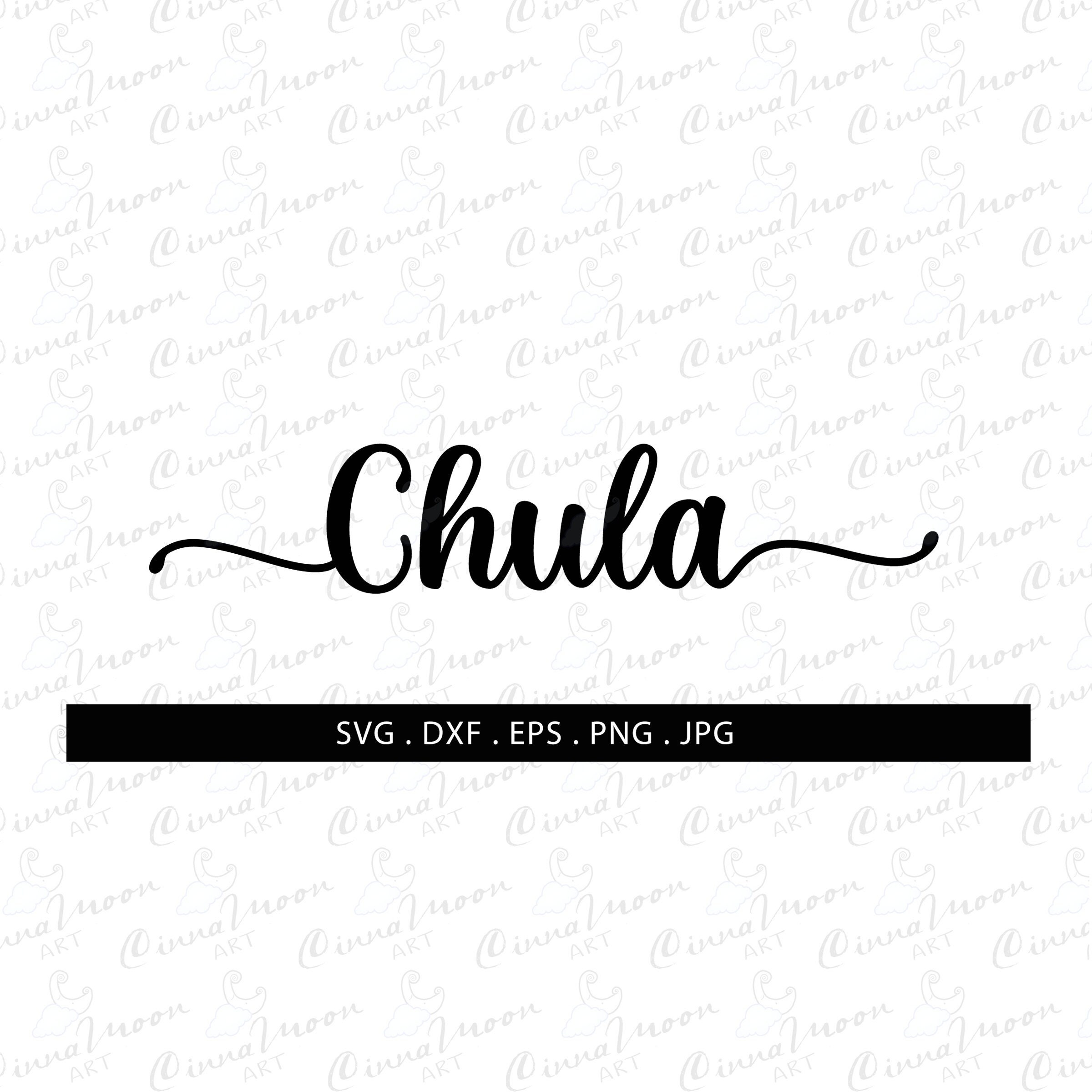 Chula Svg-chula Cut File for Cricut-spanish Svg-mexicana - Etsy