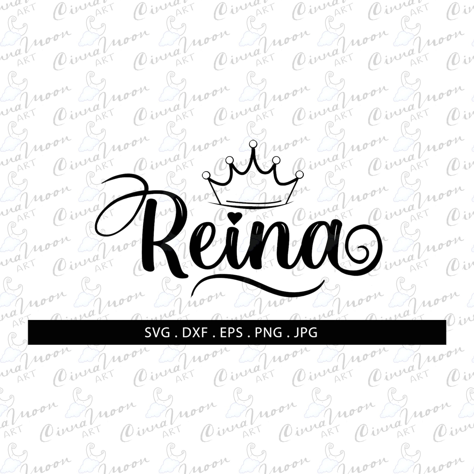 Reina Svg-español Svg-reina Cut File for Cricut-spanish - Etsy