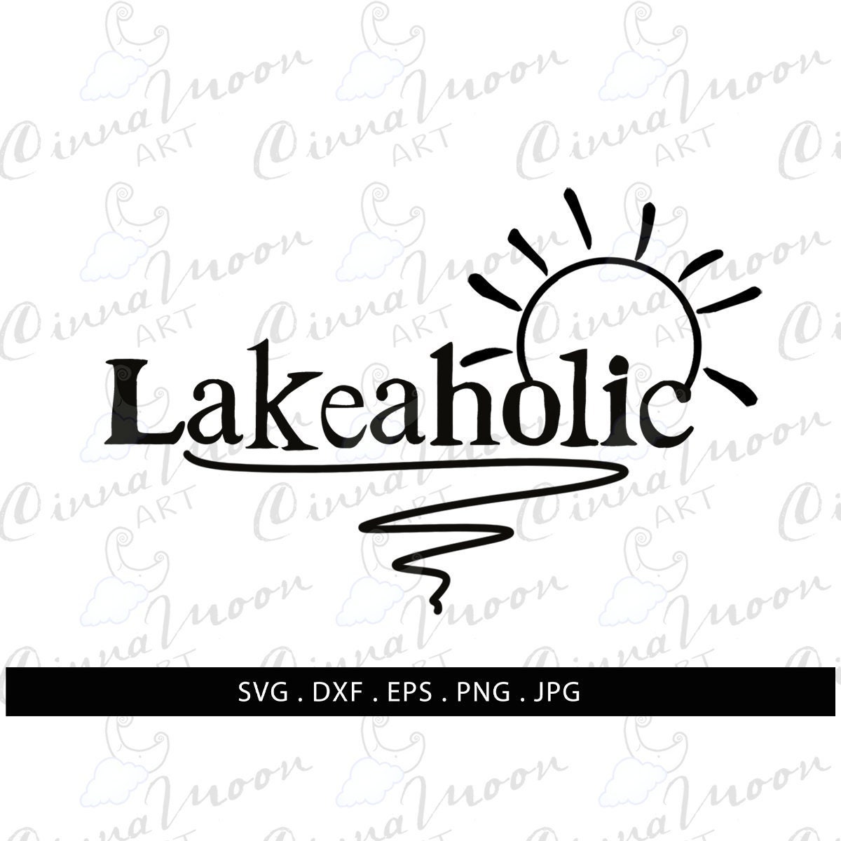 Lakeaholic Svg-lakeaholic-lakeaholic T Shirt-lakeaholic Cut - Etsy