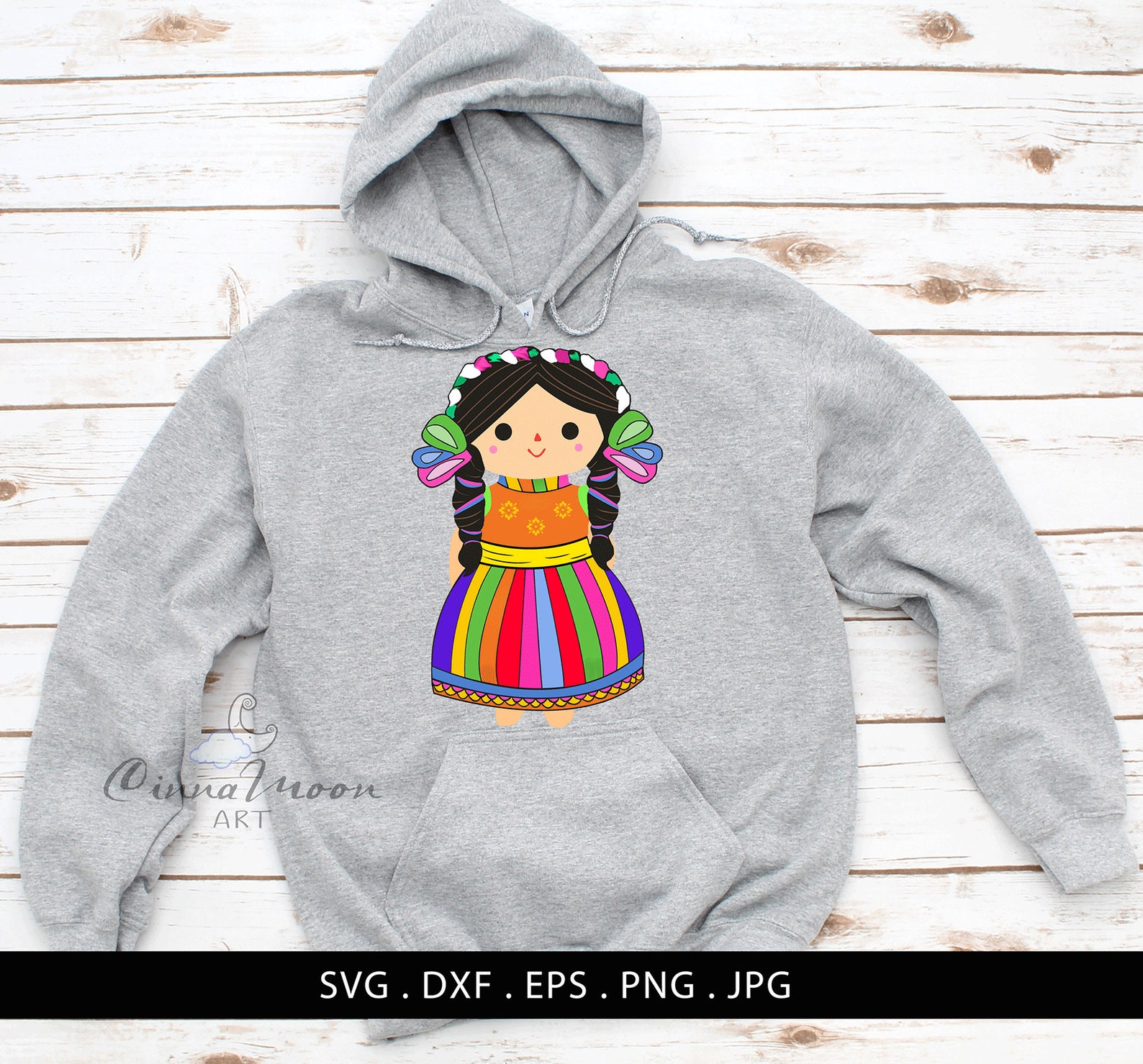 Mexican Rag Doll-mexican Rag Doll Svg-mexican Dxf-rag Doll | Etsy