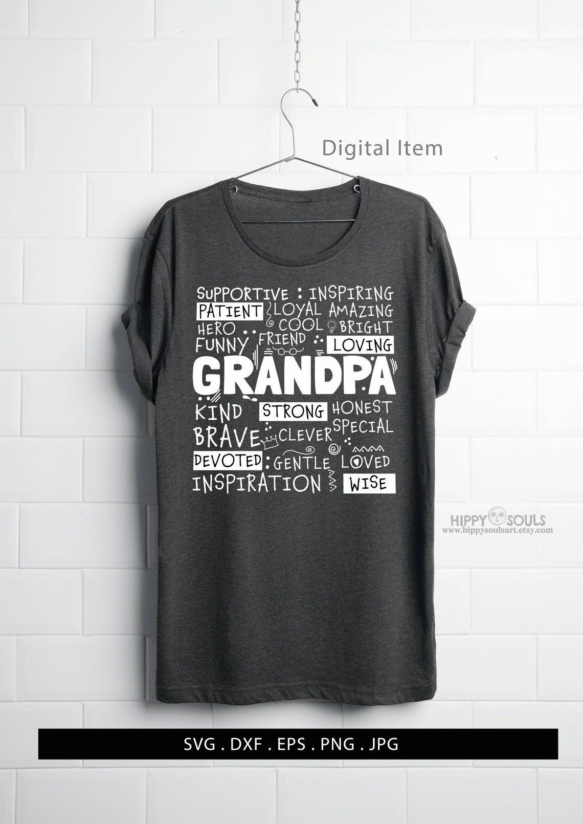 Grandpa Svg-grandpa Words Svg-grandpa Dxf-grandfather | Etsy