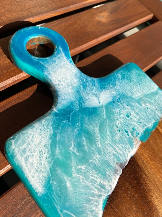 Beach house kitchen decor ocean serving tray serving board Ocean Board ...