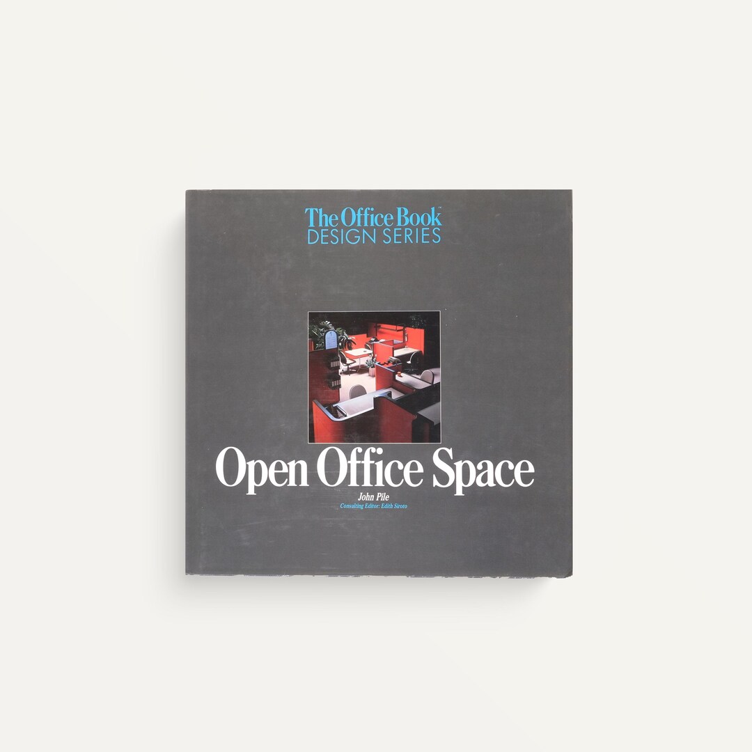 Office Book Design Series - Open Office Space - 1984 - Vintage Interior ...