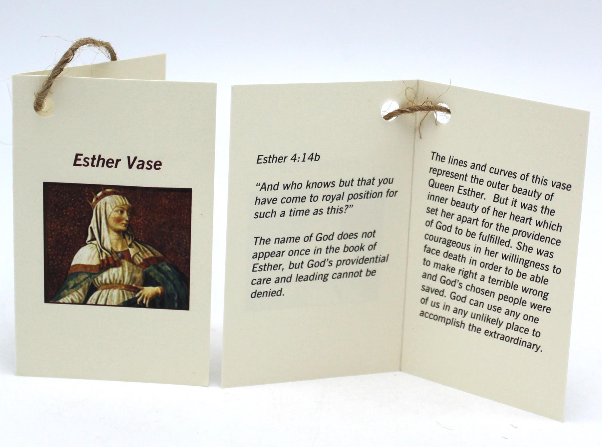 Handmade Esther Pottery Vase: Nichols Bible Pot Collectible - Etsy