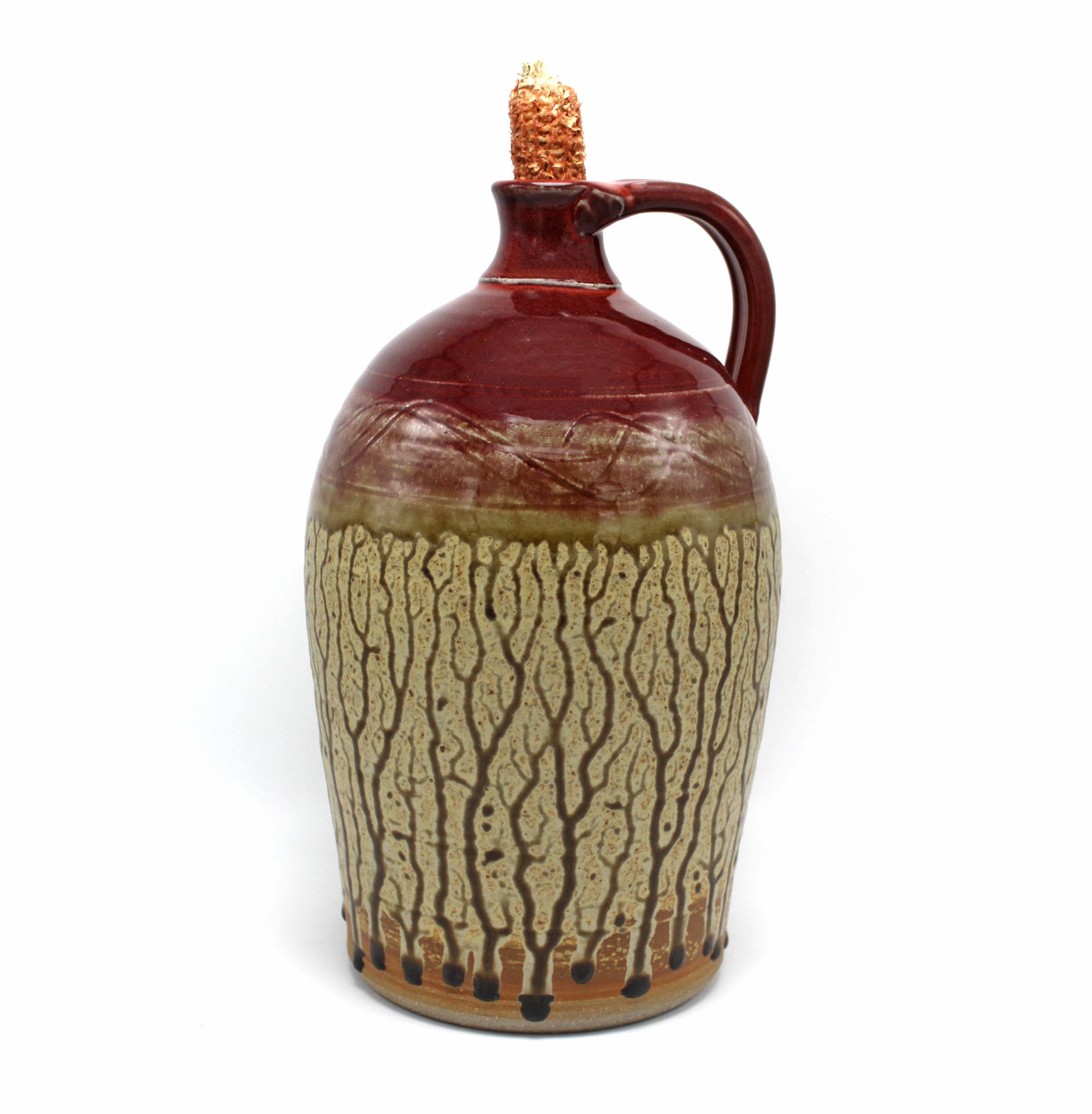 Modern Moonshine Stoneware Jug