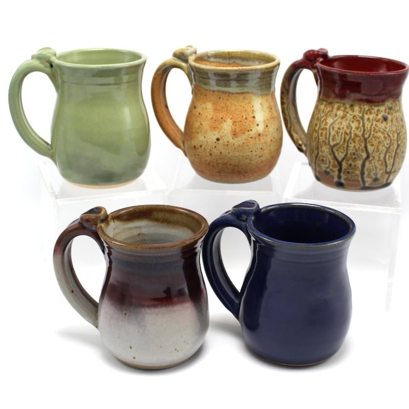 Stoneware Coffee Mugs 12oz - Etsy
