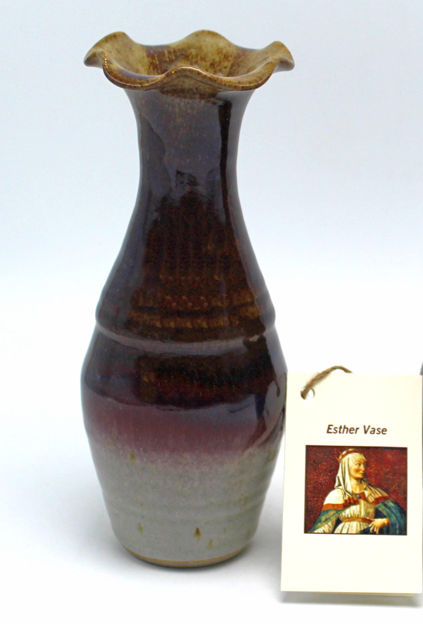 Handmade Esther Pottery Vase: Nichols Bible Pot Collectible - Etsy
