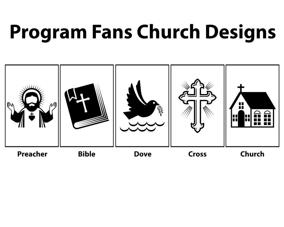 Printable Church Fans