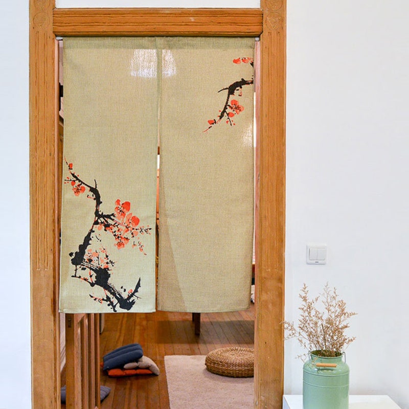 Japanese Curtains - Etsy
