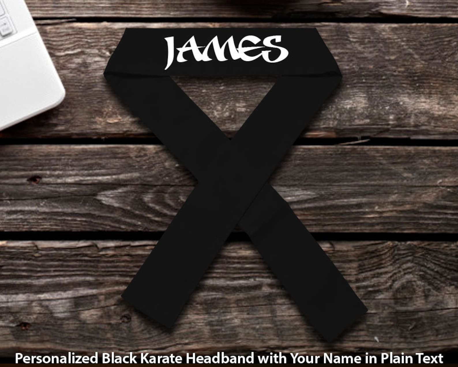 Personalized Karate Headband With Your Name - Etsy