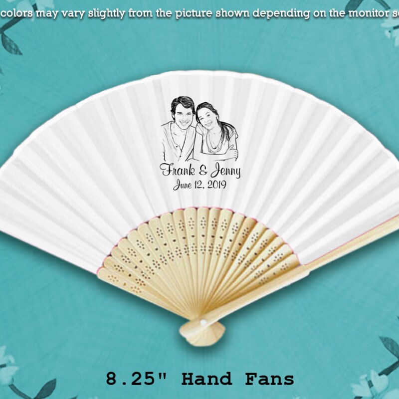Custom Photo Hand Fan - Etsy