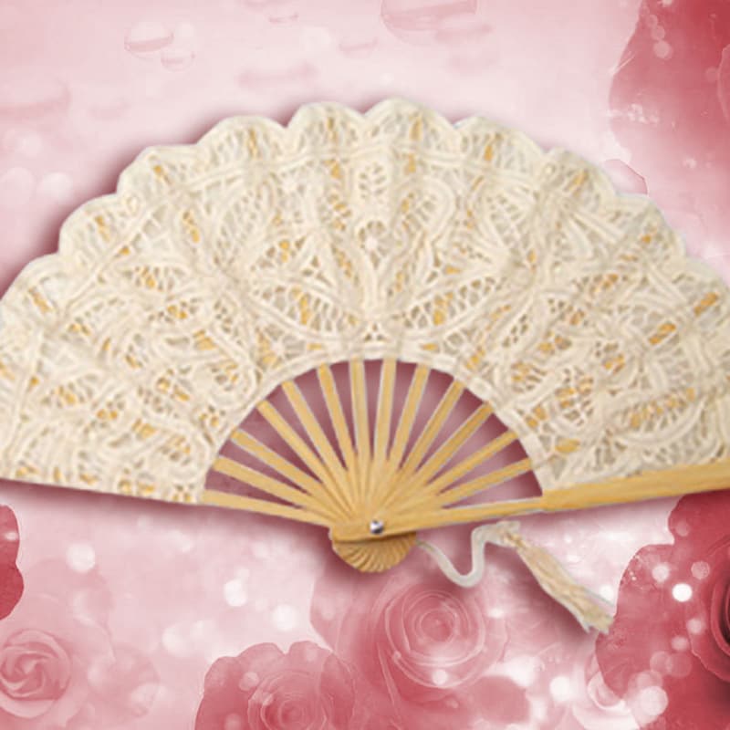 Lace Fan - Etsy