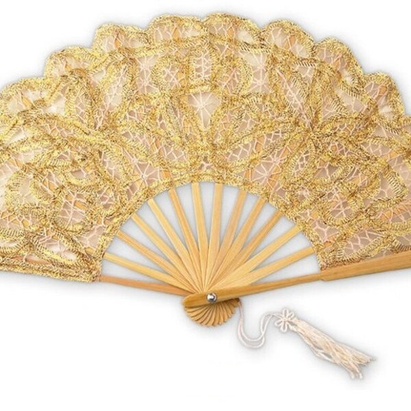 Lace Hand Fan - Etsy
