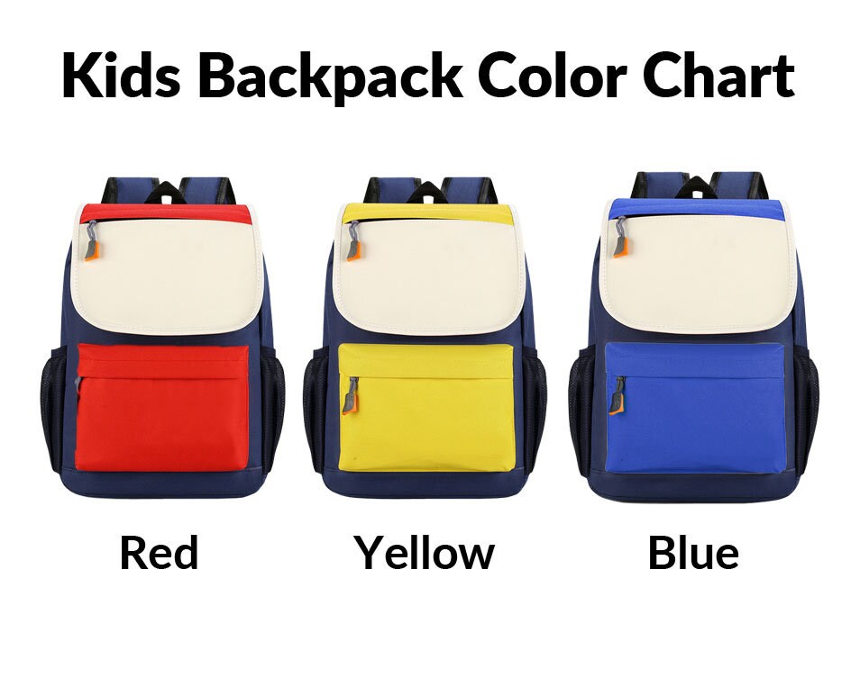 50+ Personalized Kids Backpack - Custom School Bag - Logo Bag ...
