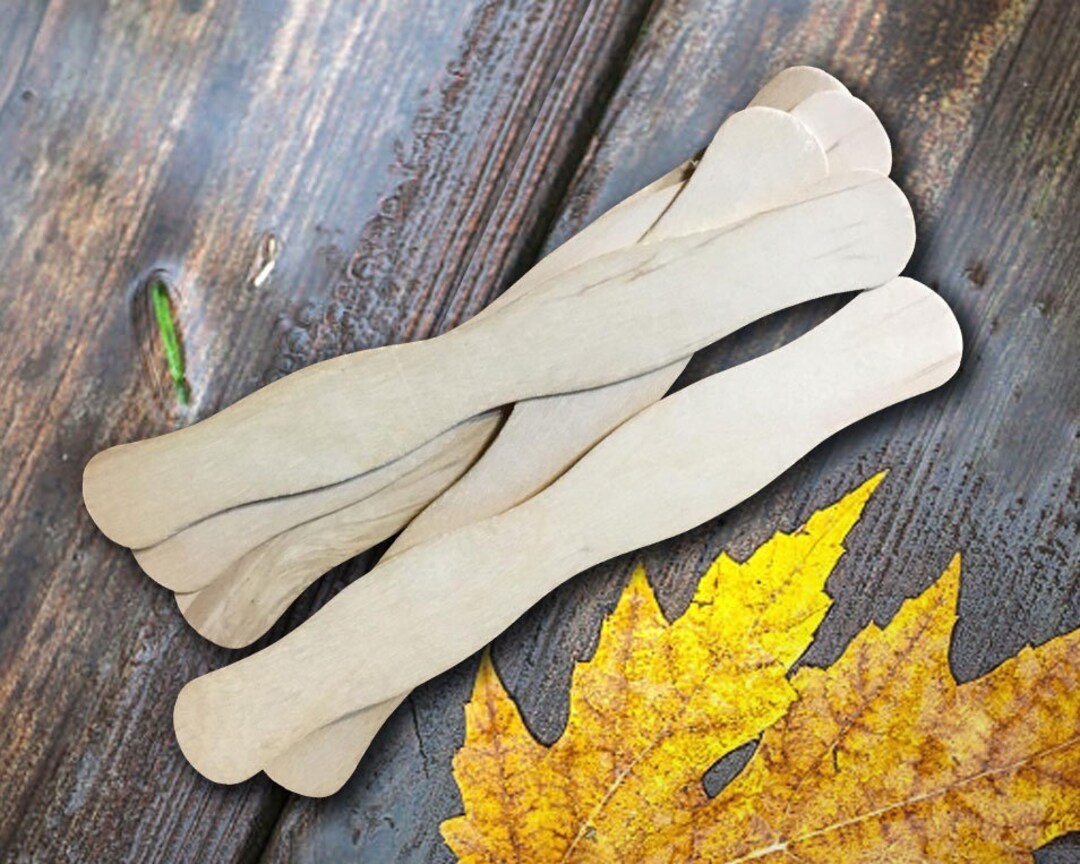 Wavy Jumbo Fan Craft Sticks set of 50 - Etsy