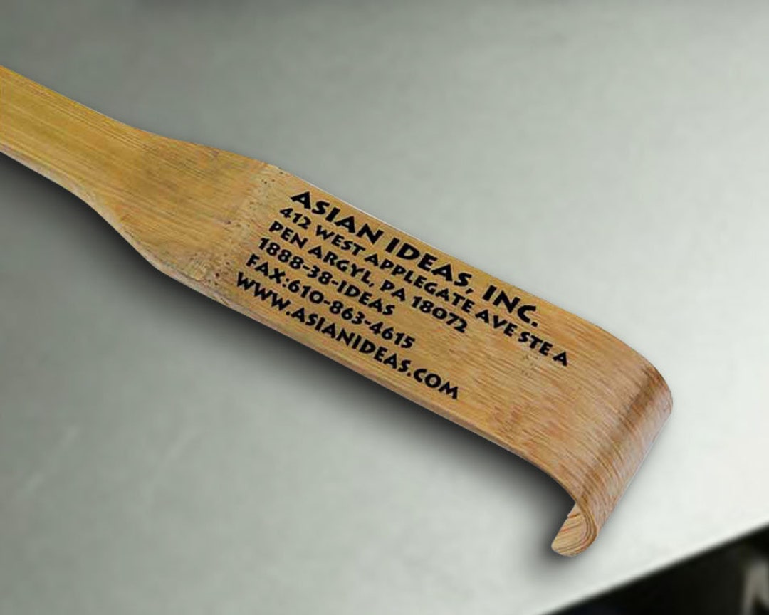 50 Bamboo Back Scratcher Personalized or Custom Printed - Etsy