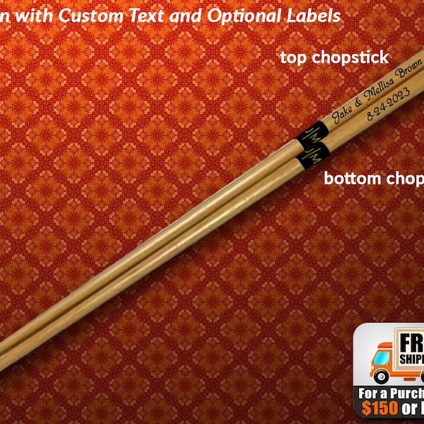 Personalized Chopsticks - Etsy