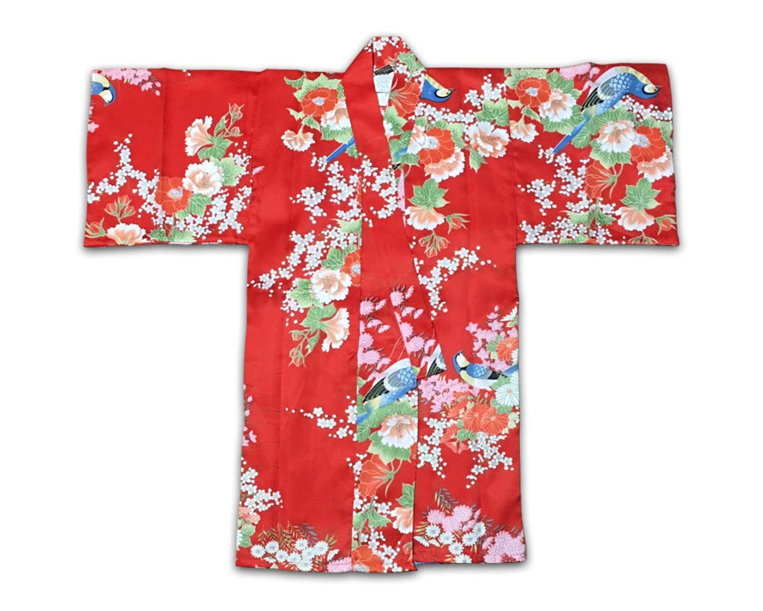 Girls Japanese Kimono - Kids' Japanese Kimono - Authentic From Japan - Etsy