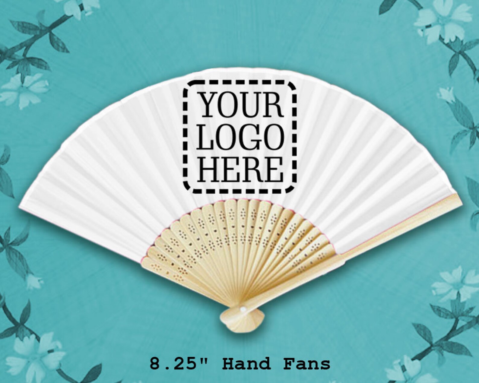 35 Personalized Silk Fans With Front Print Wedding Fans - Etsy
