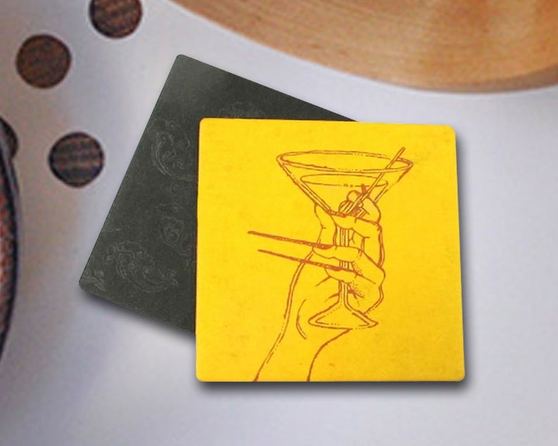 125 Personalized Absorbent Paper Pulp Board Coasters Full - Etsy