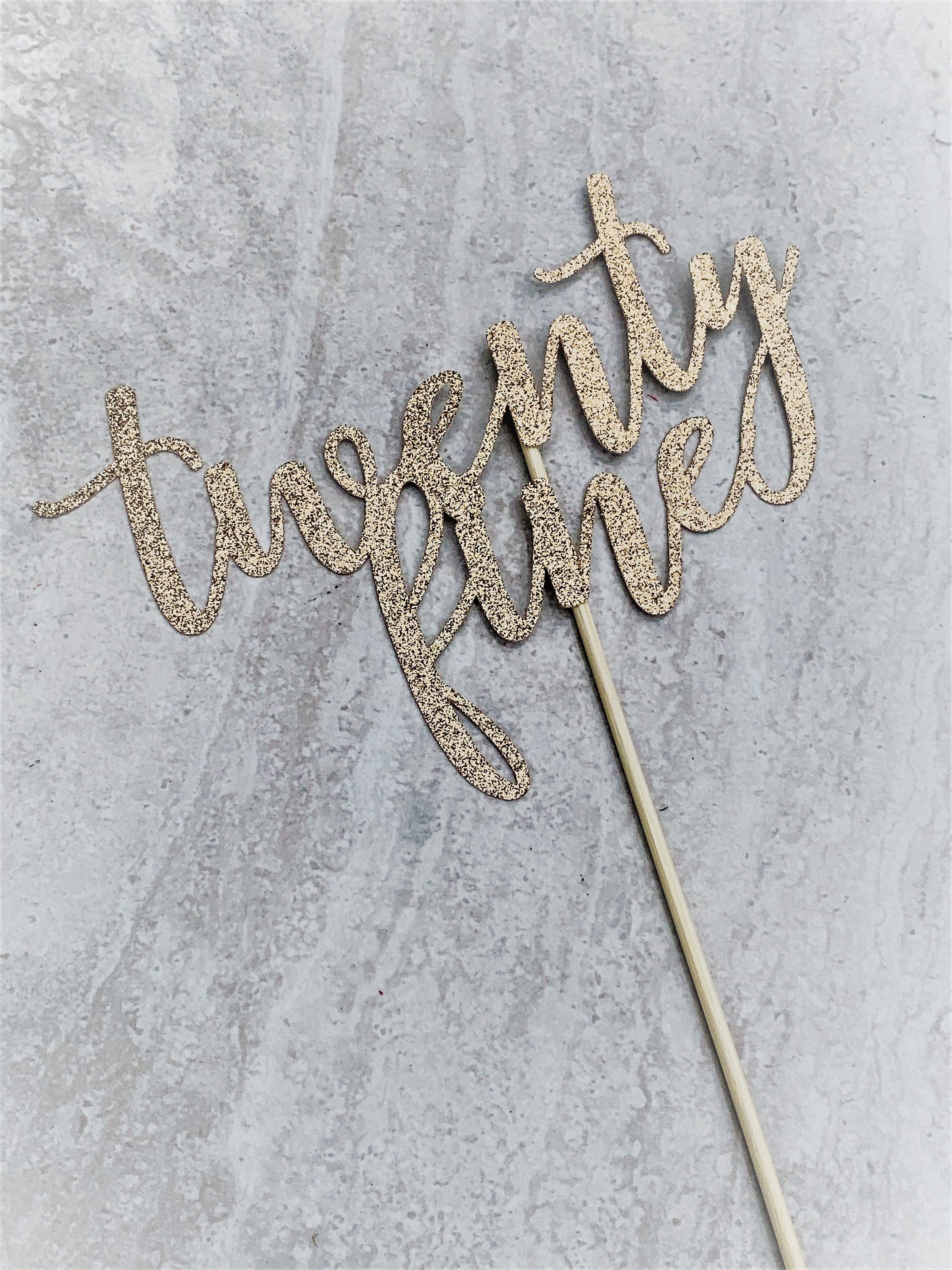 Twenty Fine Twenty-nine 29 Cake Topper Twenty Fine Cake - Etsy
