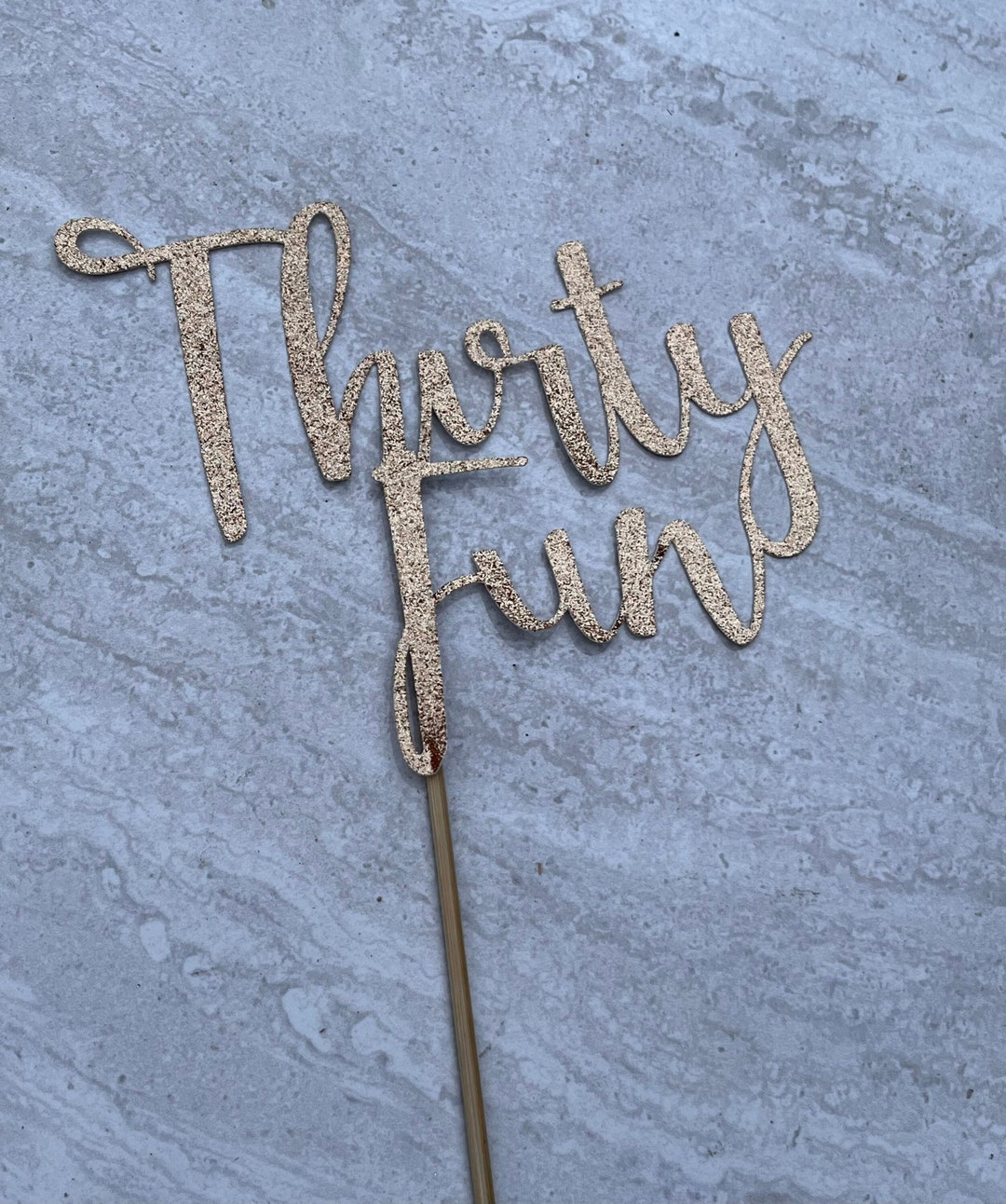 Thirty Fun Cake Topper, Thirty-fun, 30 Fun Cake Topper, 30 Party ...