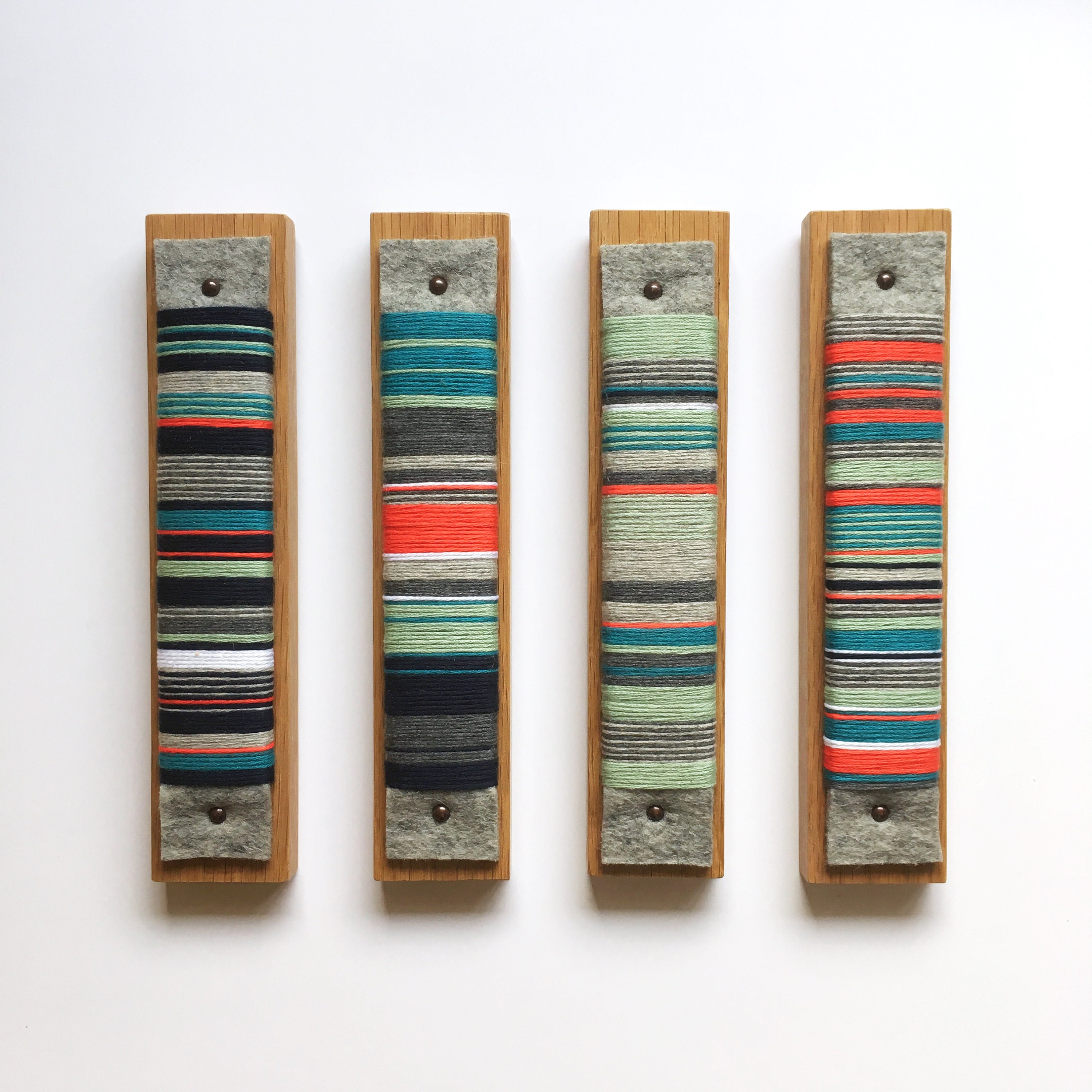 Textiles Art, Wall Hanging, Yarn Wrap, Winding, Fibre Art. - Etsy