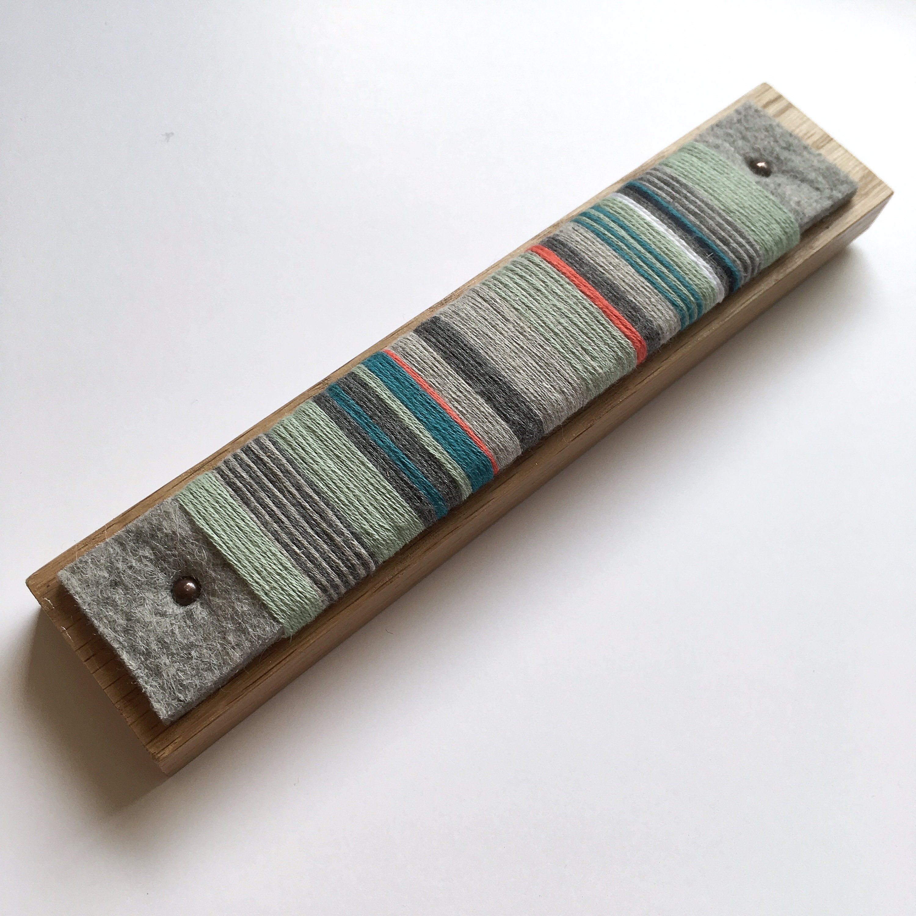 Textiles Art, Wall Hanging, Yarn Wrap, Winding, Fibre Art. - Etsy