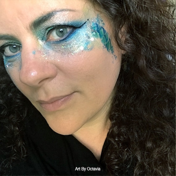 Fish Scales Face Paint