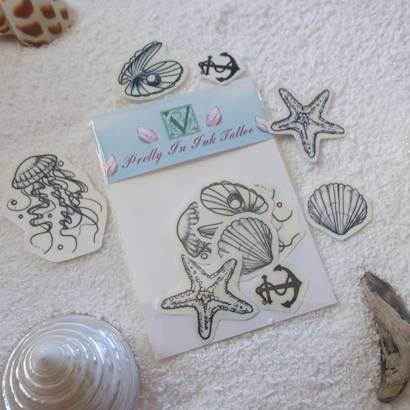 Mermaids Temporary Tattoo - Etsy