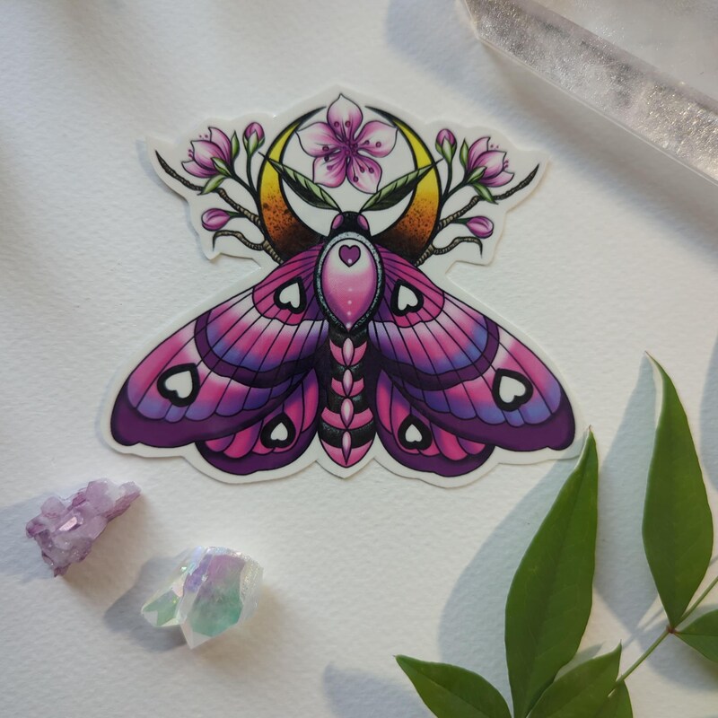 Moth Tattoo - Etsy