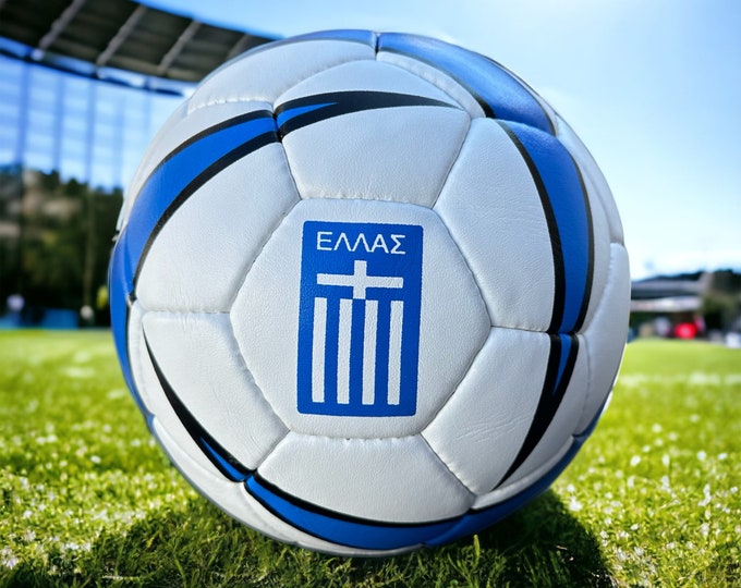 Greece Greek Ellas Flag Soccer Ball - Etsy