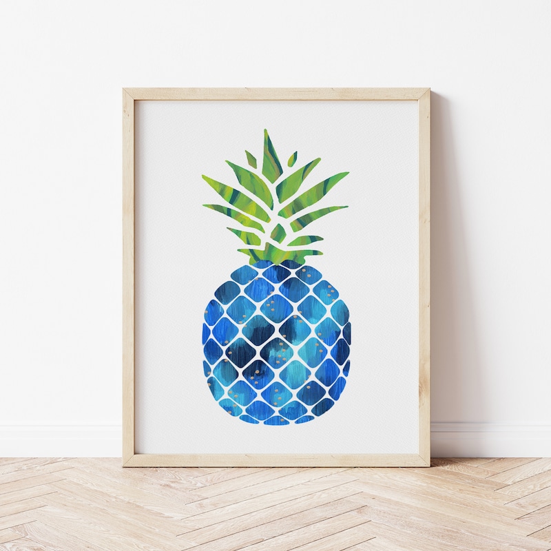 Pineapple Art - Etsy