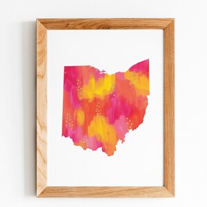 Custom State Wall Art Custom State Print State Wall Art - Etsy