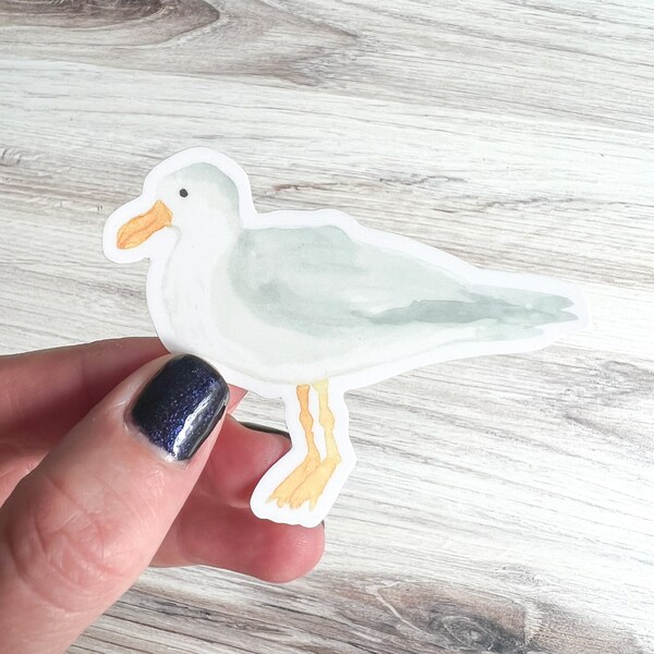 Gull Sticker - Etsy