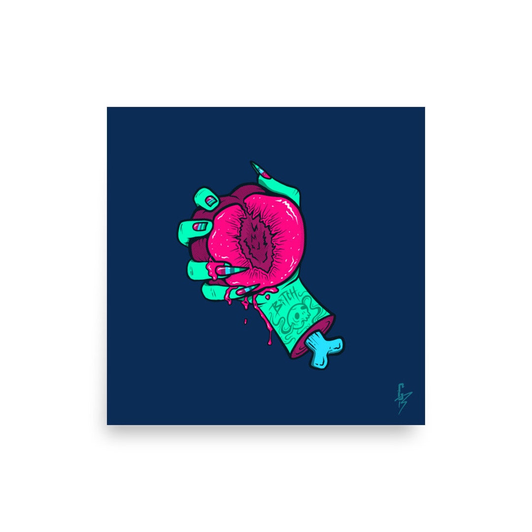 PEACHY KEEN - Print - Etsy