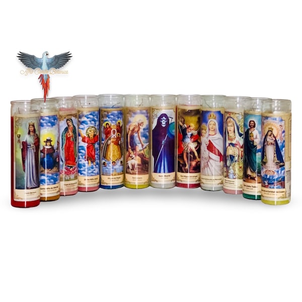 Saint Candles Etsy