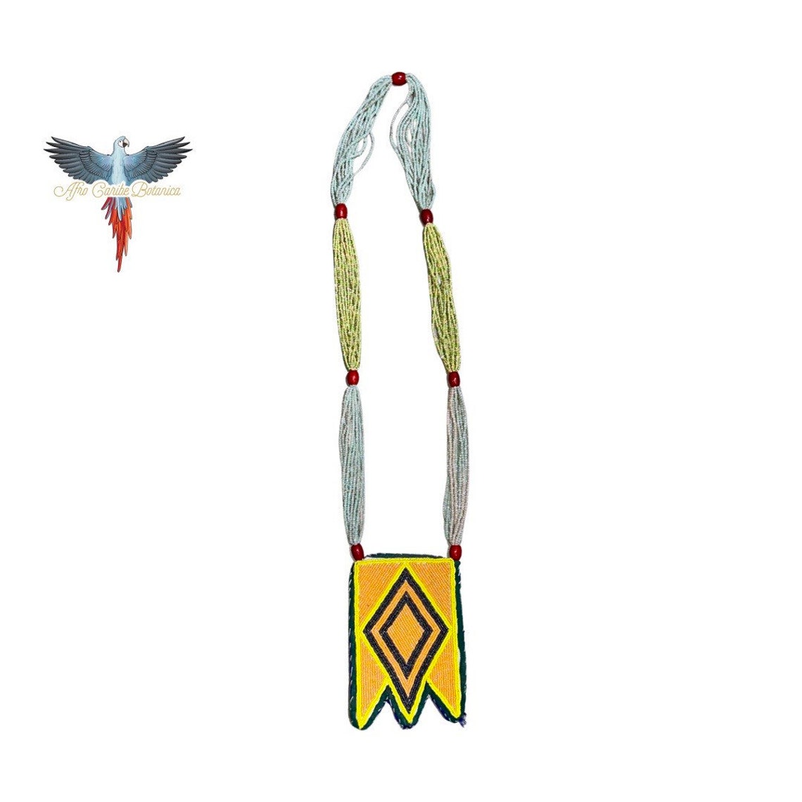 Ifa Diviners Necklace/odigba Ifa - Etsy