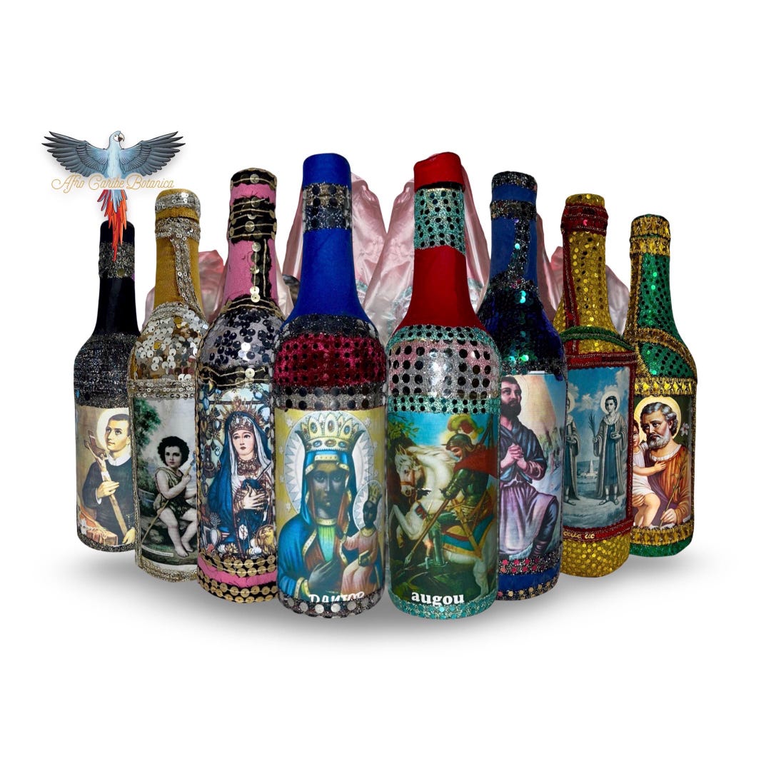 Vodou Loa Bottles - Etsy