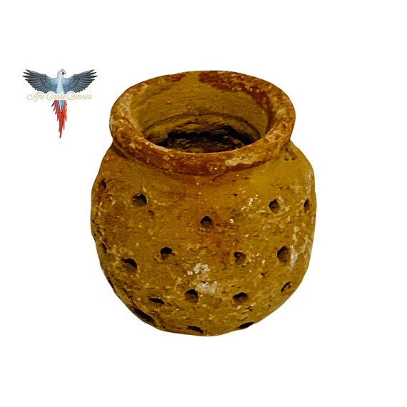 Small Red Clay Pot/tinajita De Barro/ikoko - Etsy