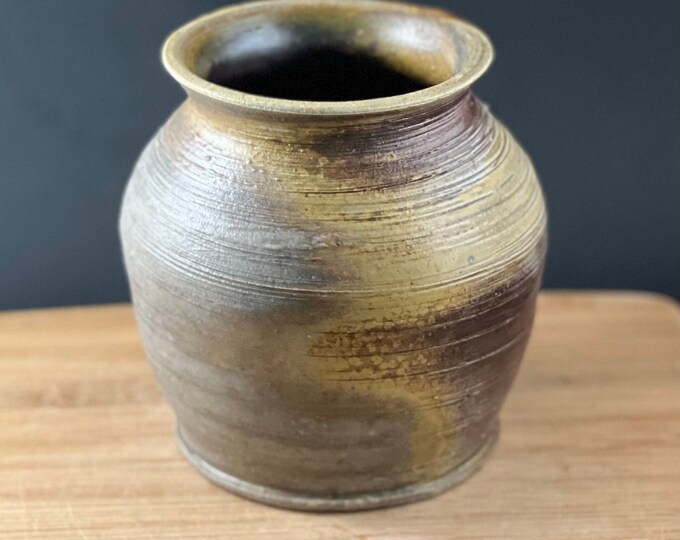Wood-fired Pottery Vase, Handmade Stoneware Pottery - Etsy
