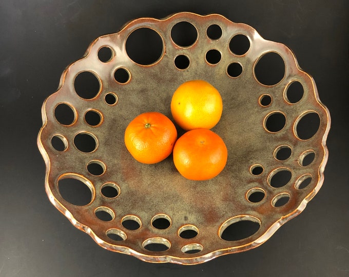 Ceramic Large Centerpiece or Fruit Bowl - Etsy
