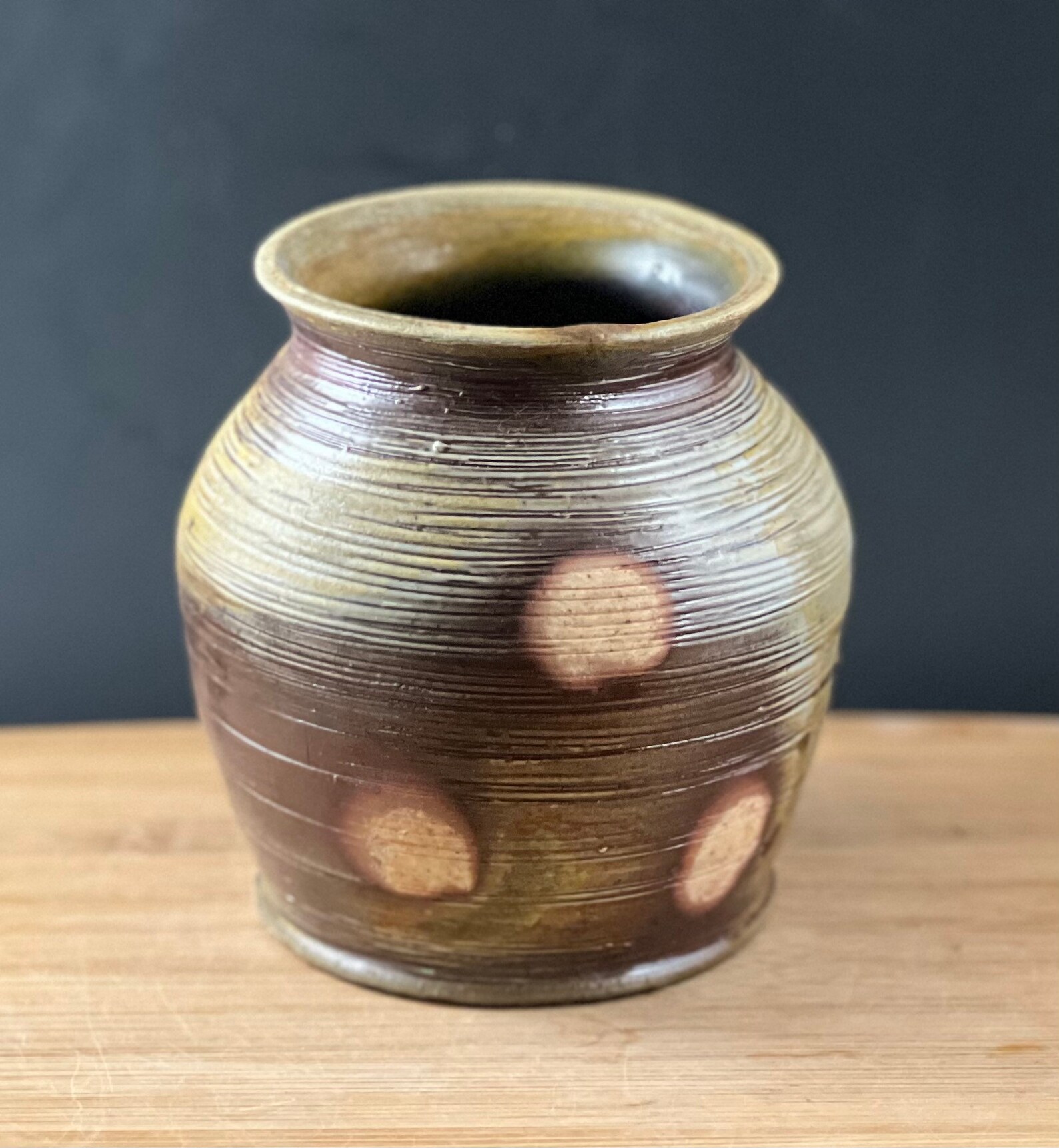Wood-fired Pottery Vase Handmade Stoneware Pottery | Etsy