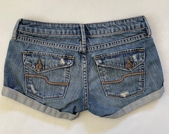 Black Denim Jorts - Etsy