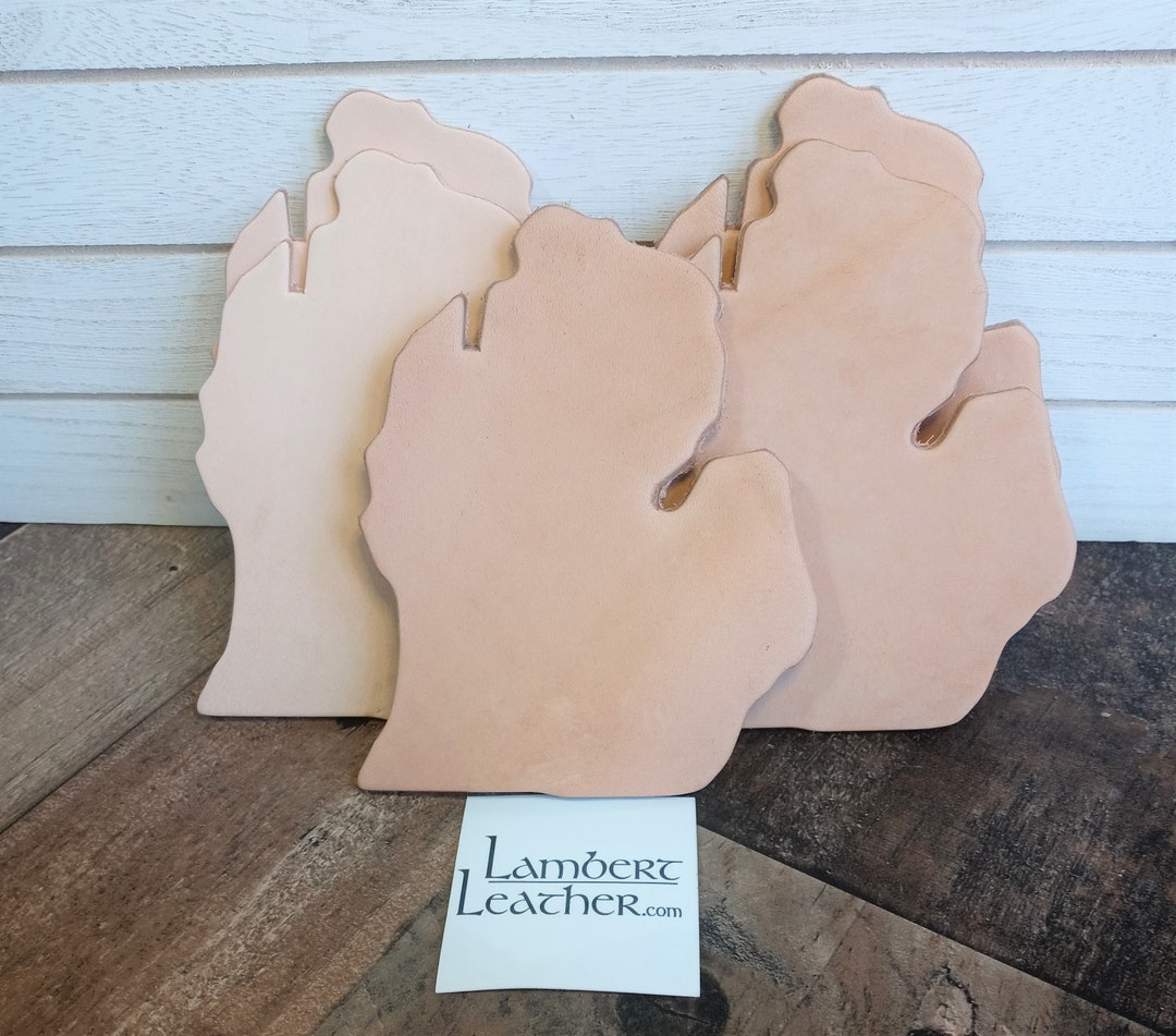 Leather Michigan Mitten -5 Pack - 100% Leather - Many Colors! - Etsy