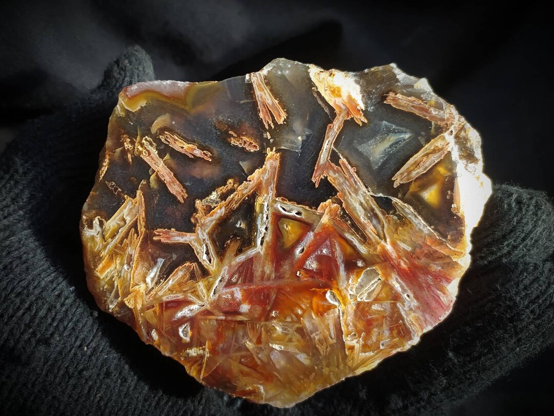 Mirror Polished,selected, Turkish Stick Agate Agate Specimen.northern ...